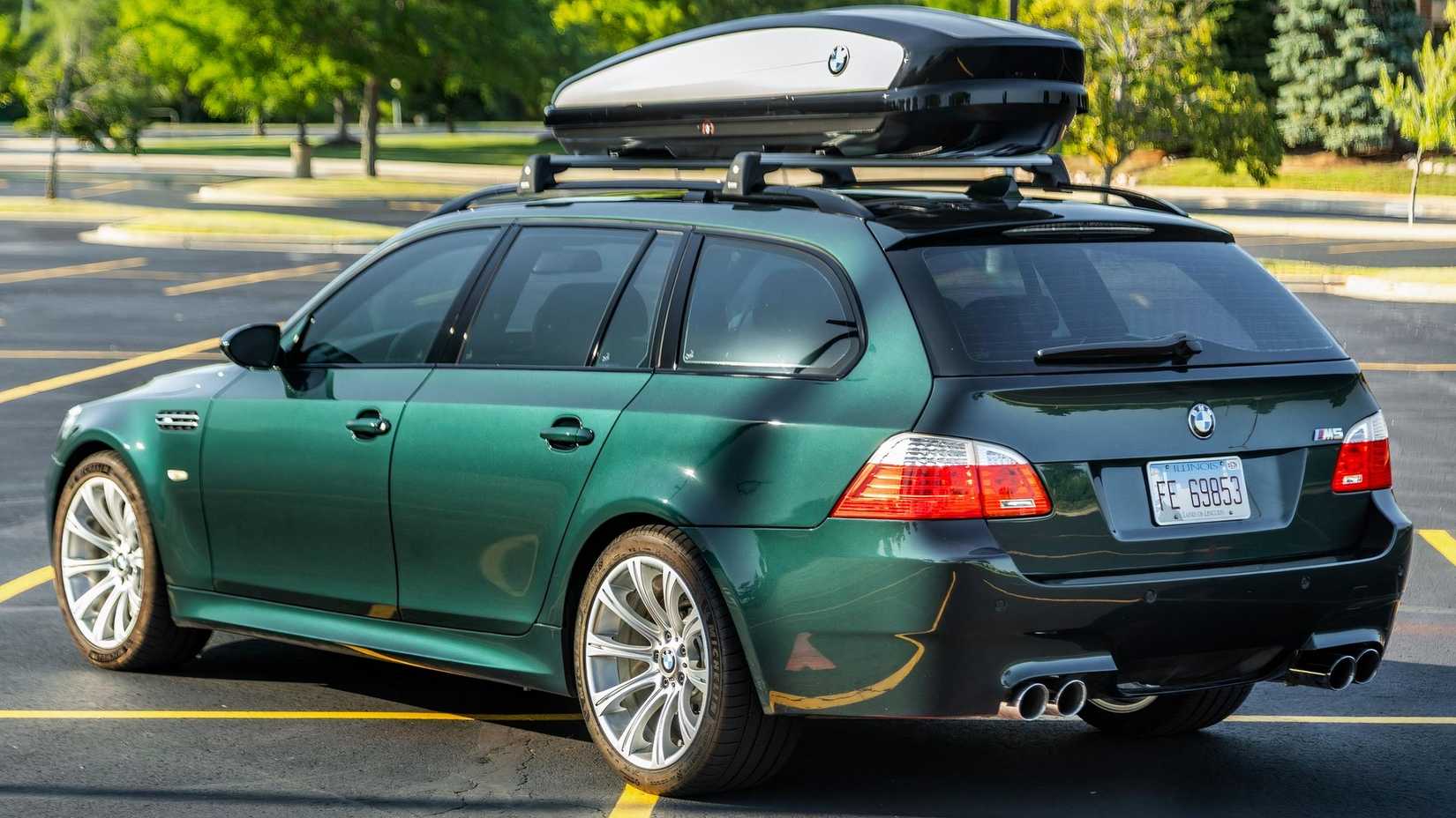 BMW Fan Builds E61 M5 Touring Wagon With V10 And Manual Gearbox