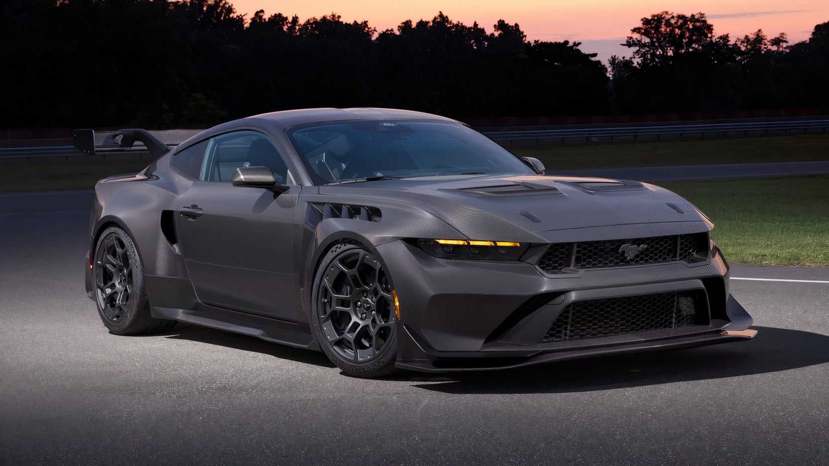 Ford's News Mustang GTD Liquid Carbon Highlights Lightweight Engineering