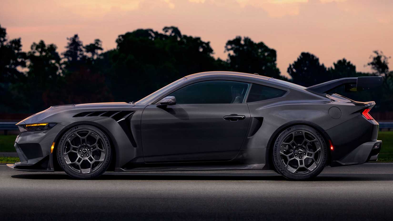 Ford's News Mustang GTD Liquid Carbon Highlights Lightweight Engineering