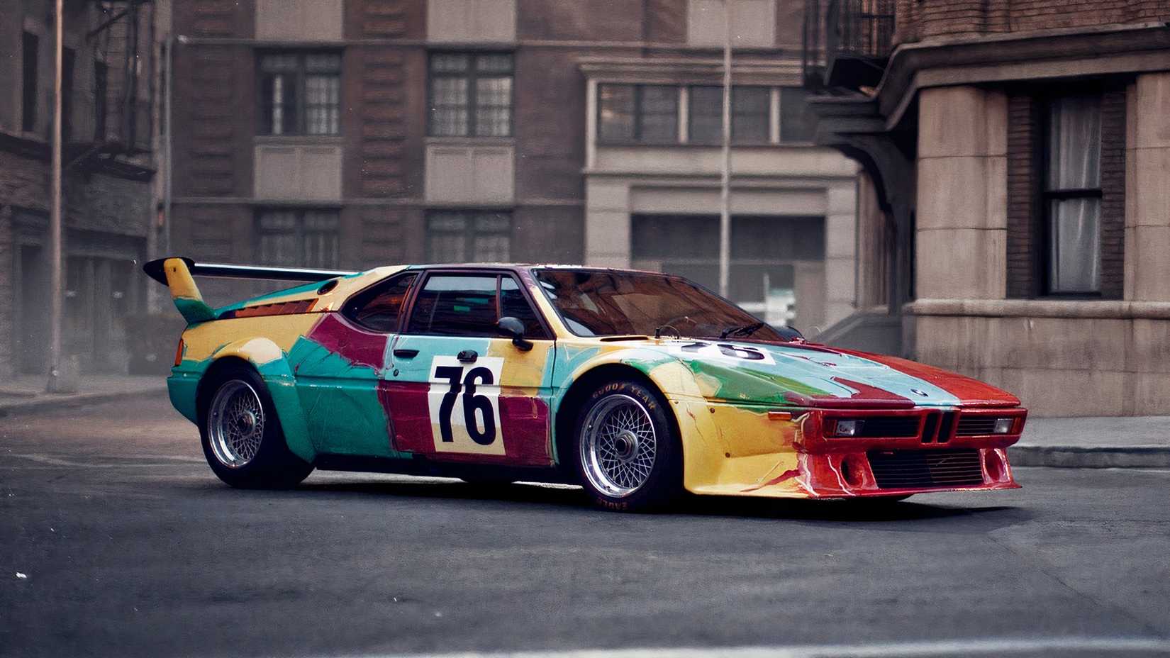 BMW’s Latest Art Car Turns the M1 Into A Rolling Masterpiece