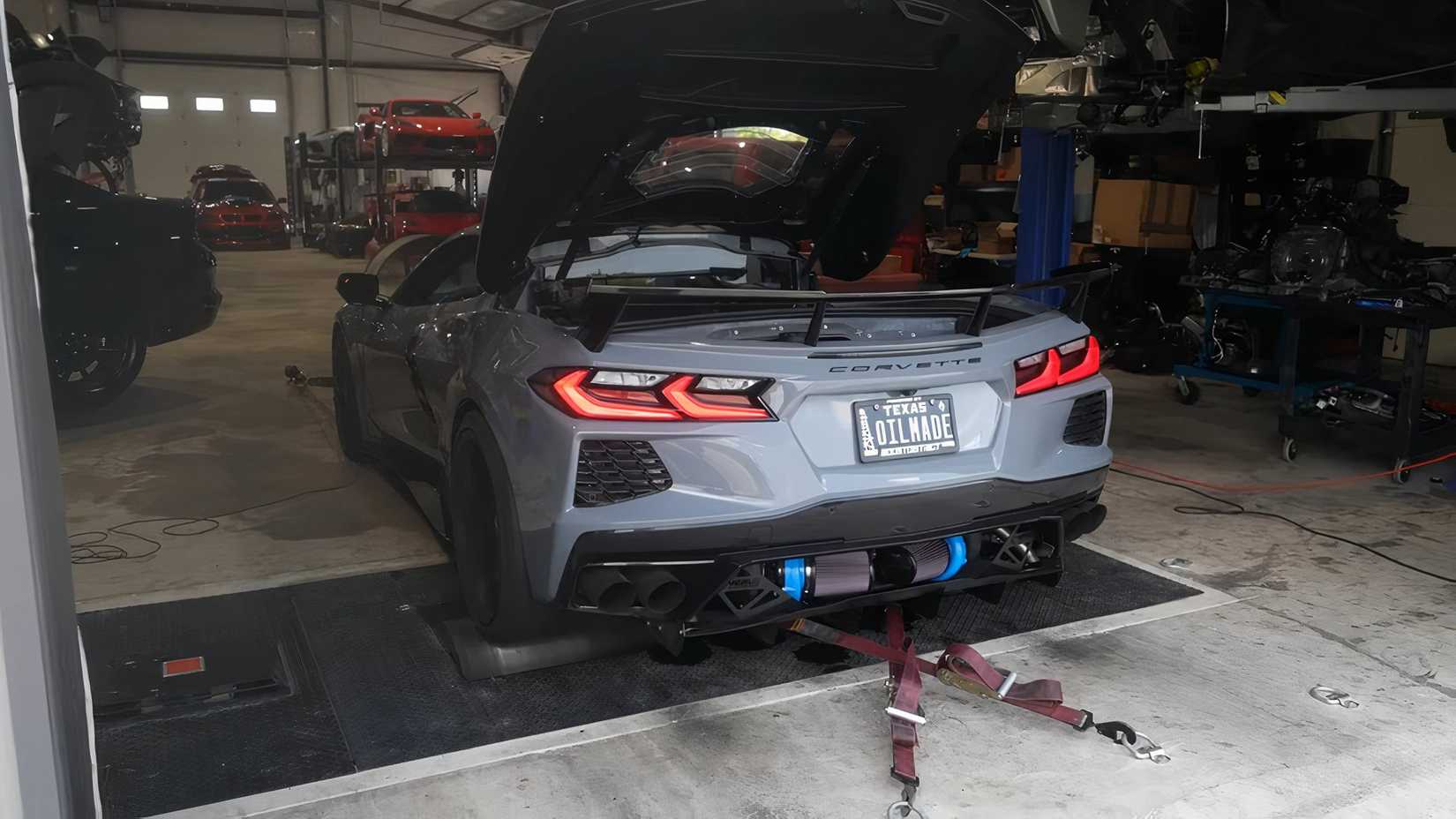 The World’s First Anti-lag System For The C8 Corvette