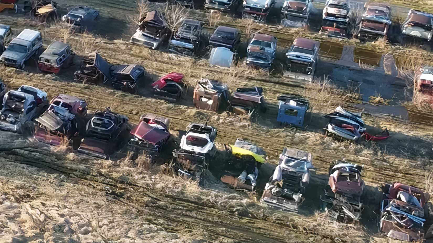 Abandoned Corvette Collection Discovered in Private Michigan Yard