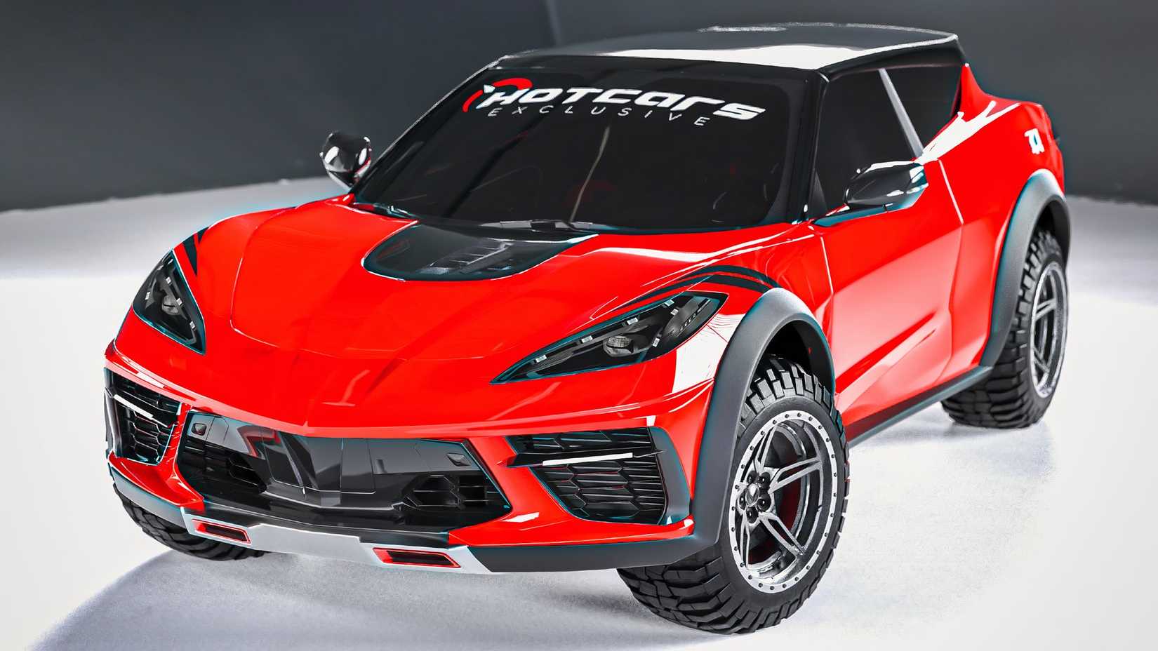 This Mid-Engined Corvette SUV Concept Would Make Jeep And Ford Nervous