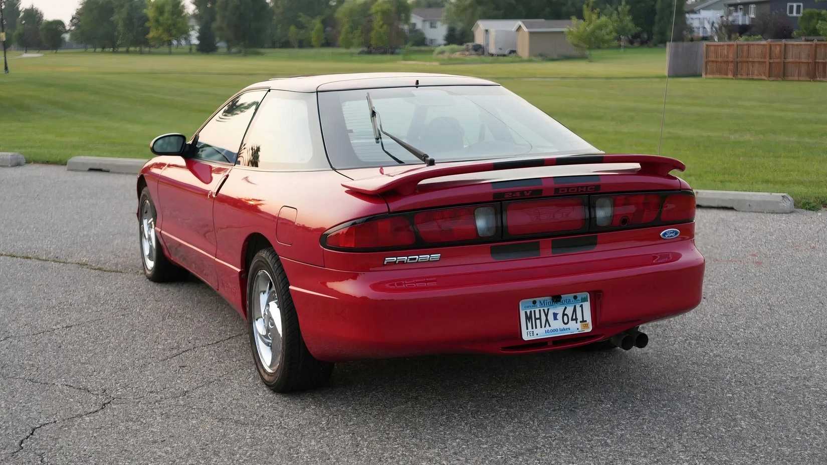1995 ford probe red
