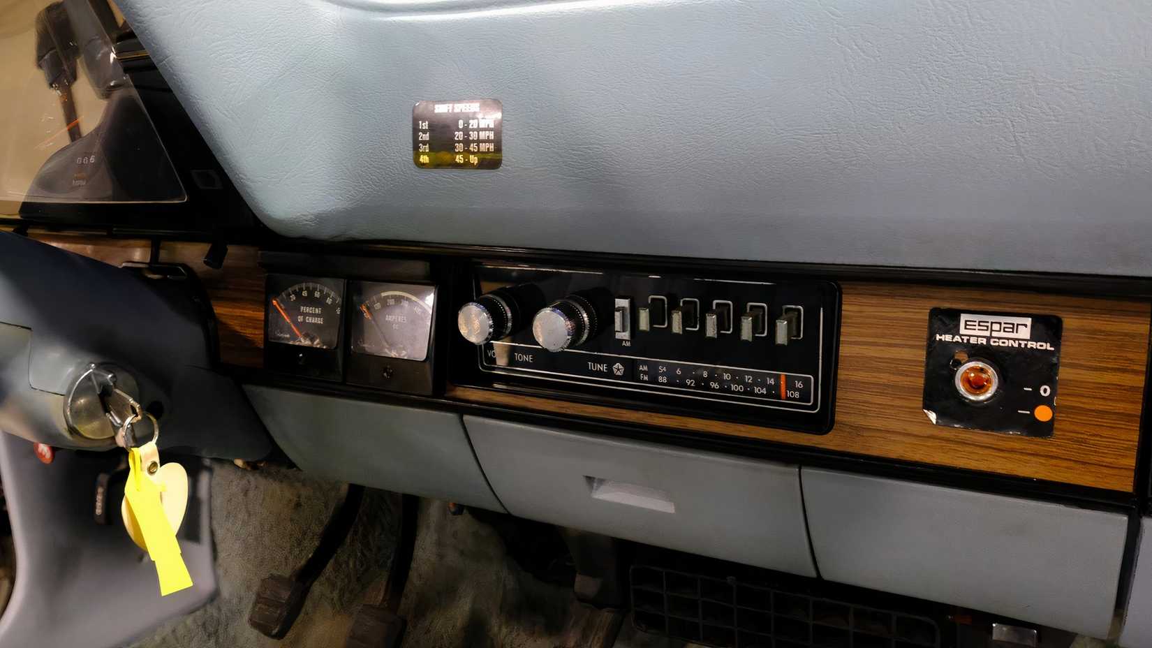 This Super Rare EV Had A Manual Transmission In 1980