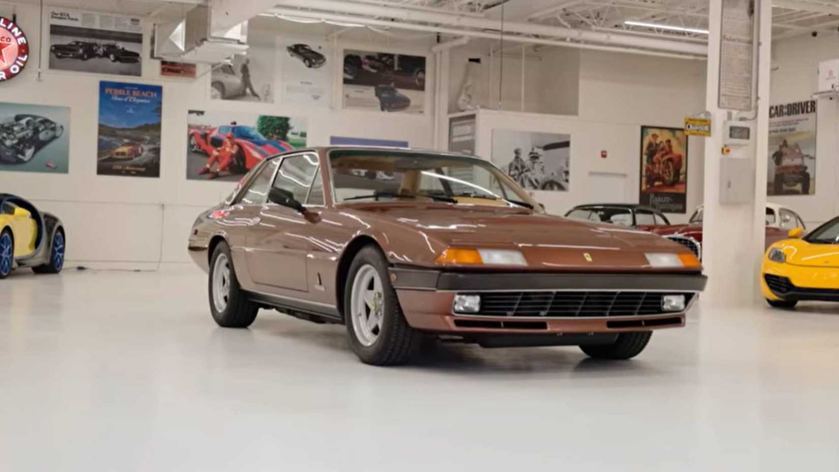 Leno Drives The Ferrari 400I ,The Most American Ferrari That You've ...