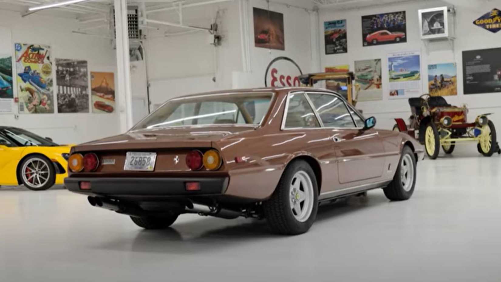 Leno Drives The Ferrari 400I ,The Most American Ferrari That You've ...