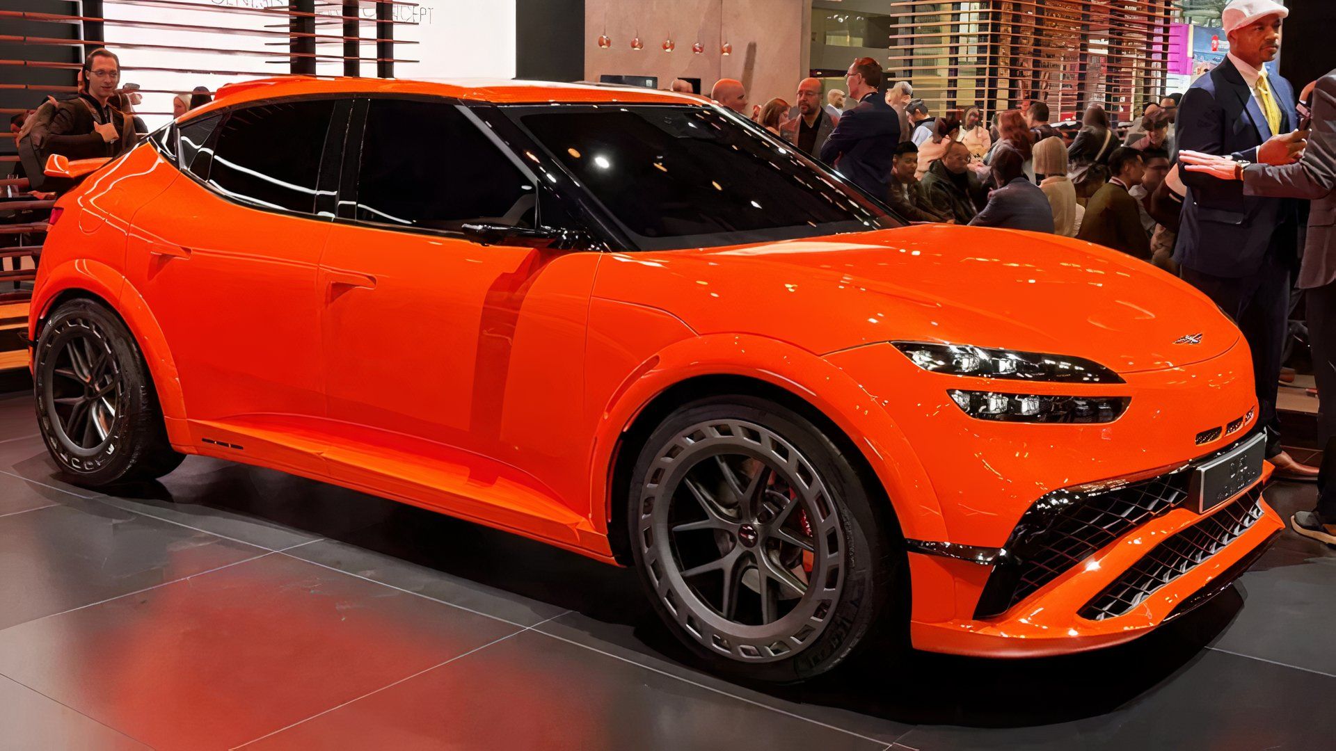 Genesis G90 Wingback Magma Explores Potential Performance Luxury Wagon