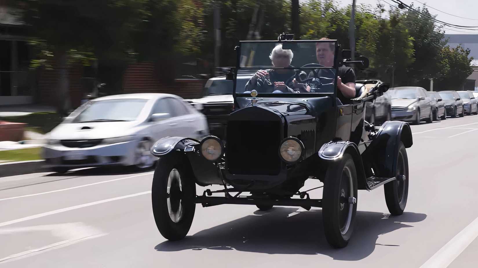 Jay Leno Shows How Different Driving Was in the Ford Model T Era