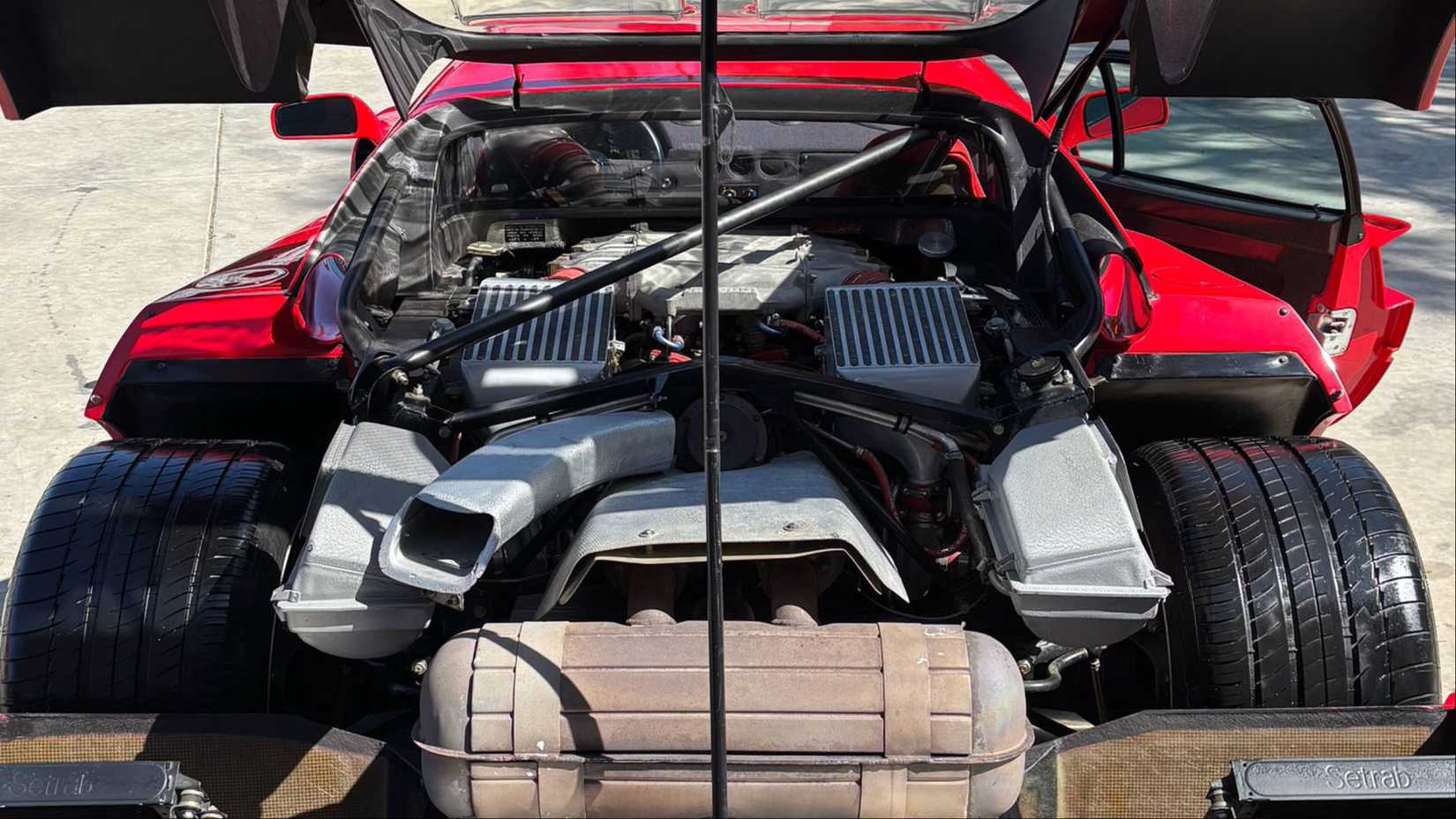 1990 Ferrari F40 Heads To Rare Federal Courtroom Auction