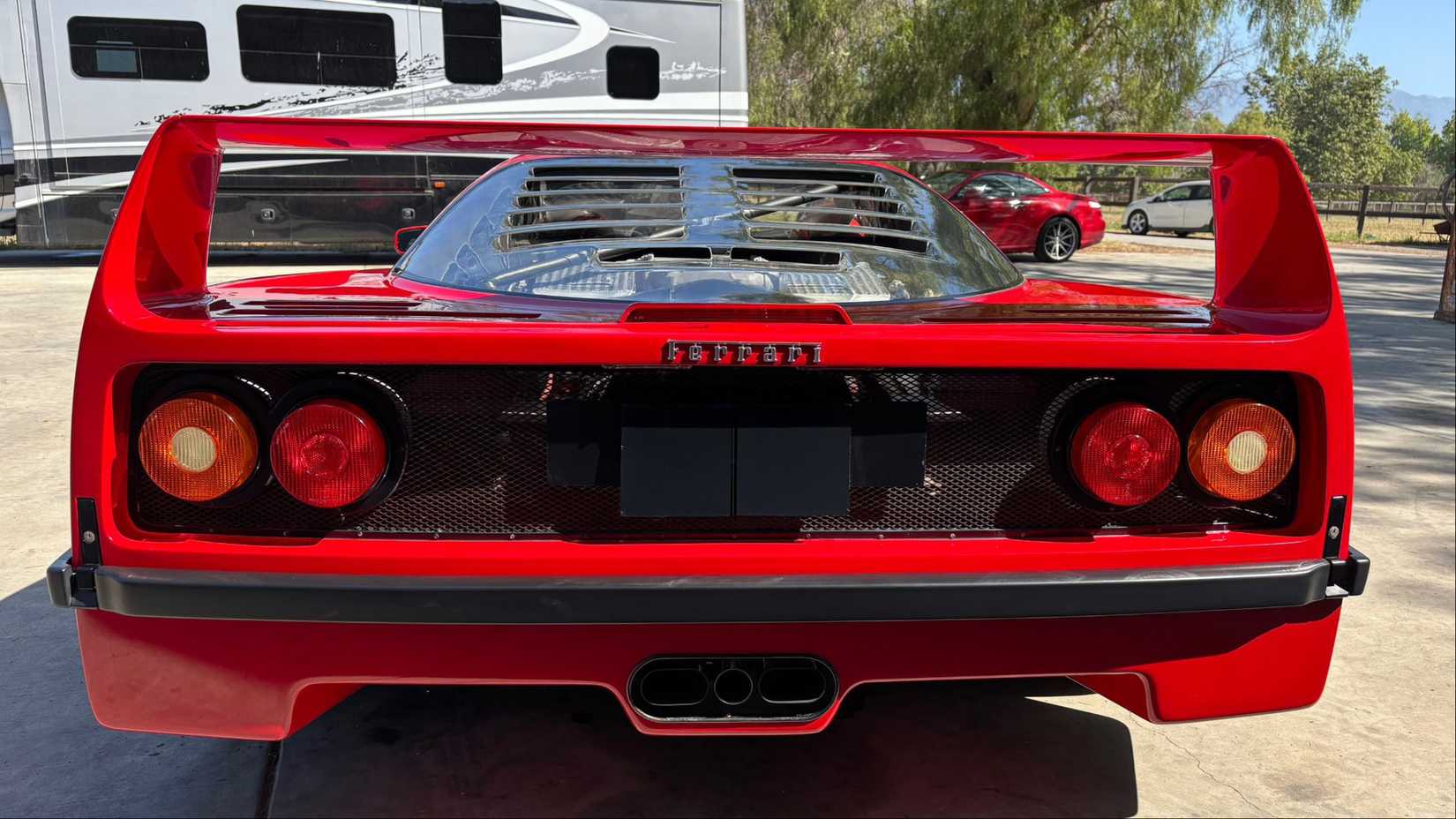 1990 Ferrari F40 Heads To Rare Federal Courtroom Auction
