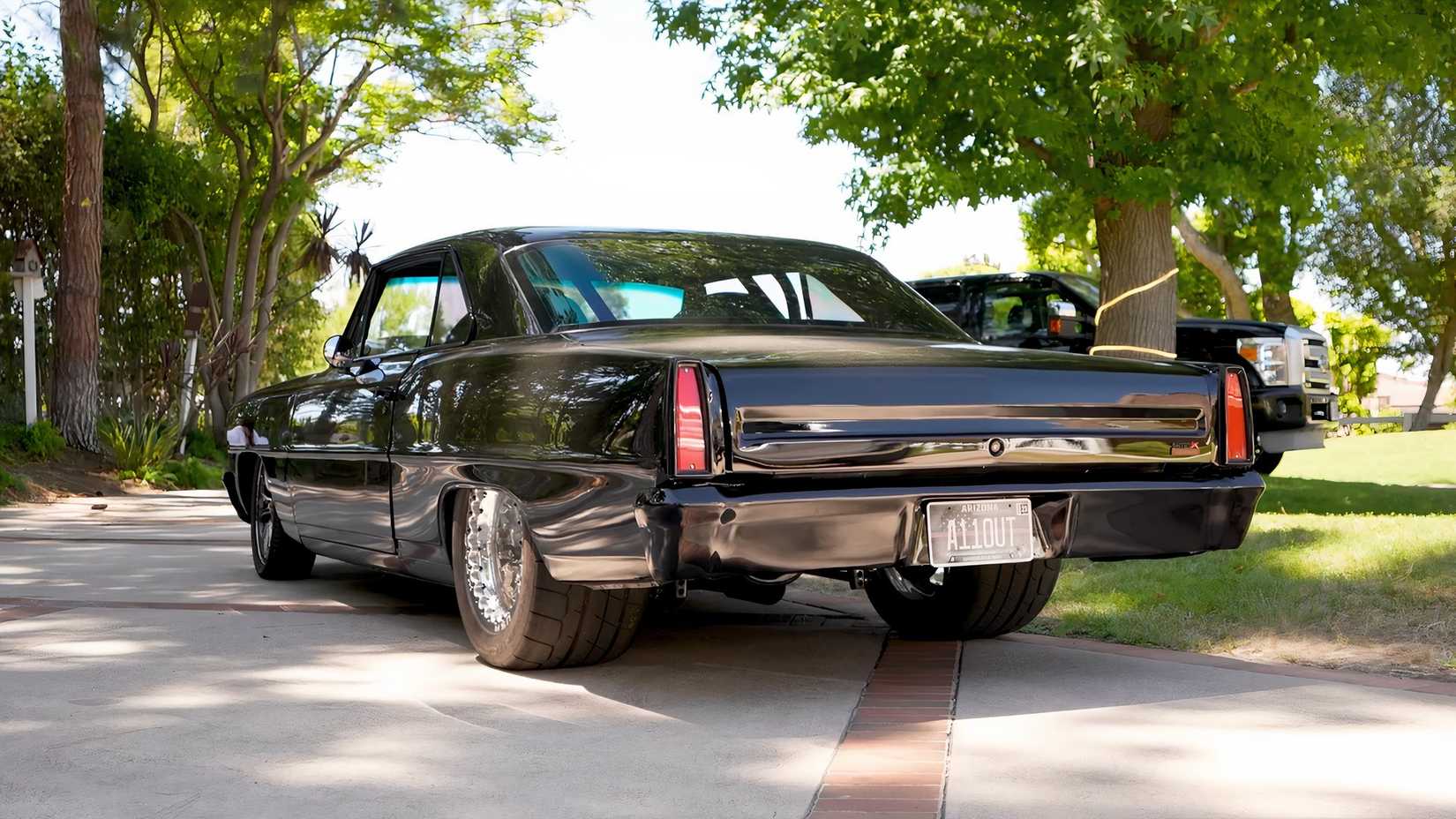 1966 Chevy Nova With LS7 V8 And Manual Gearbox Is Hard To Tame