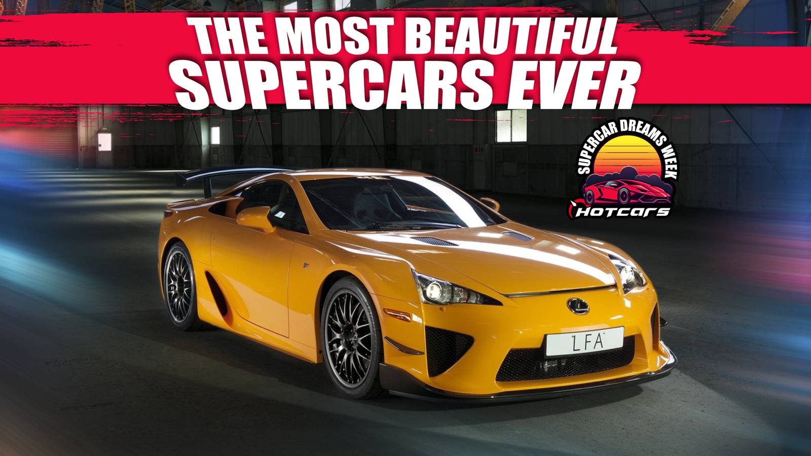 The Most Beautiful Supercars Ever