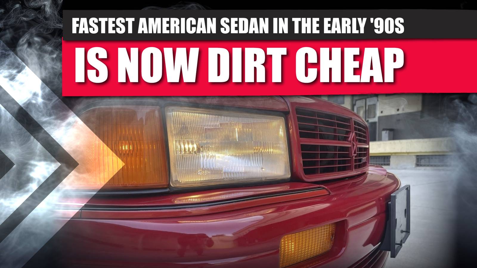 This Forgotten Dodge Was America's Fastest Sedan In The Early '90s ...