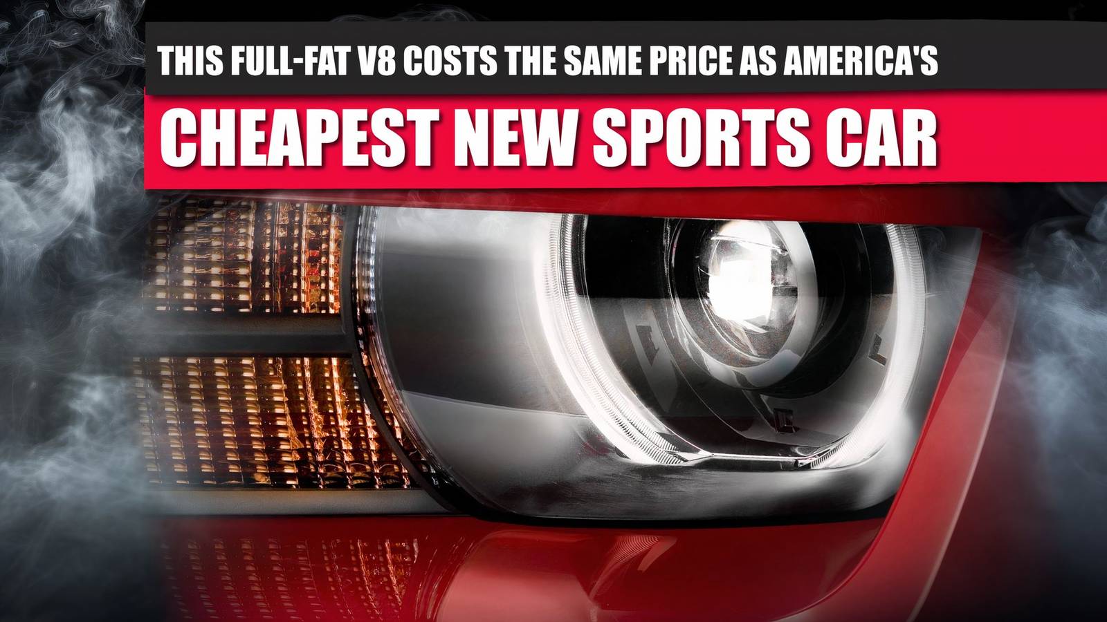 This Full-Fat V8 Muscle Car Is Now The Same Price As America's Cheapest ...
