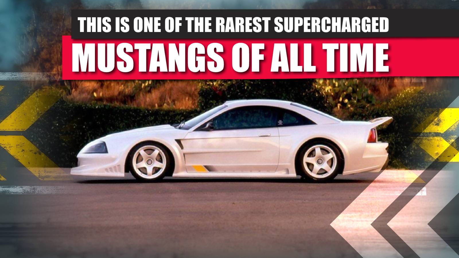 This Is One Of The Rarest Supercharged Mustangs Of All Time