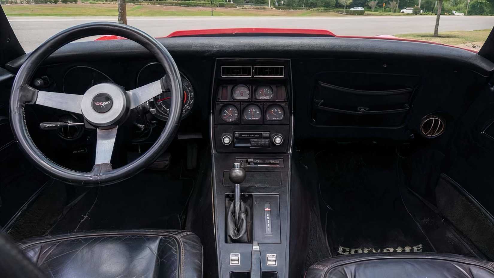 1977 corvette interior