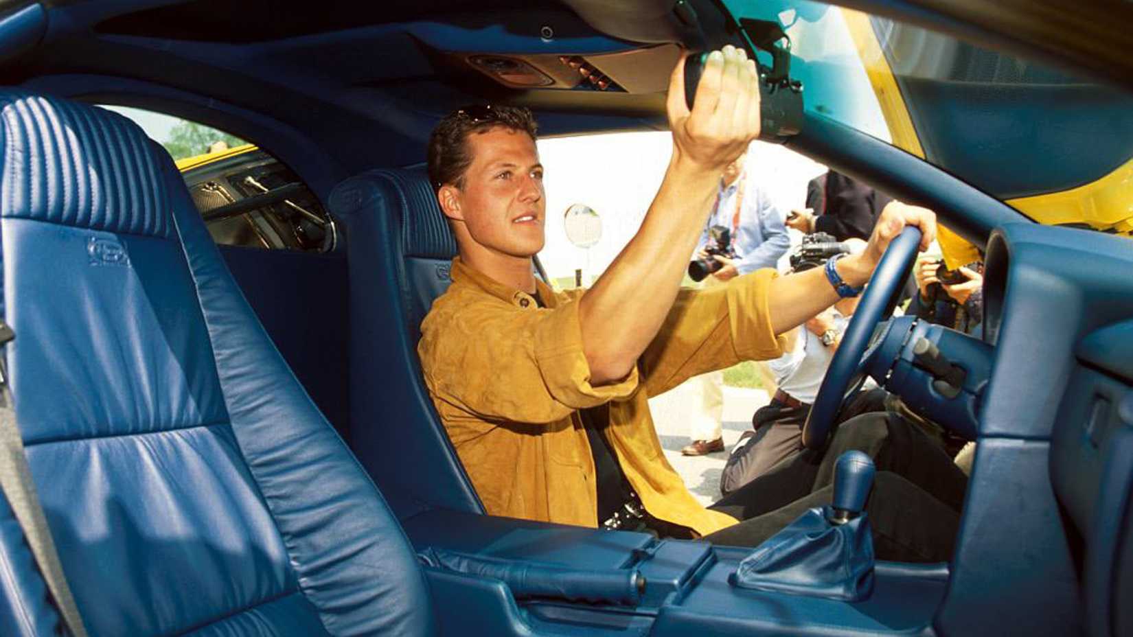 Ben Collins, Formerly The Stig, Tests Michael Schumacher’s Bugatti EB ...
