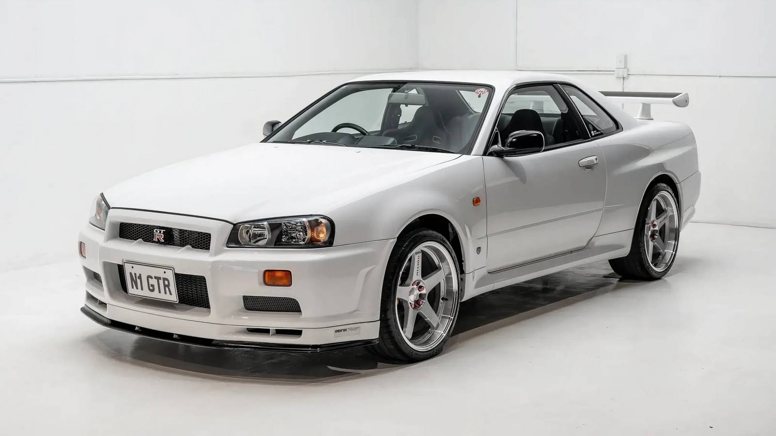 Super-Rare 1999 Nissan Skyline GT-R V-Spec N1 Surfaces For Sale