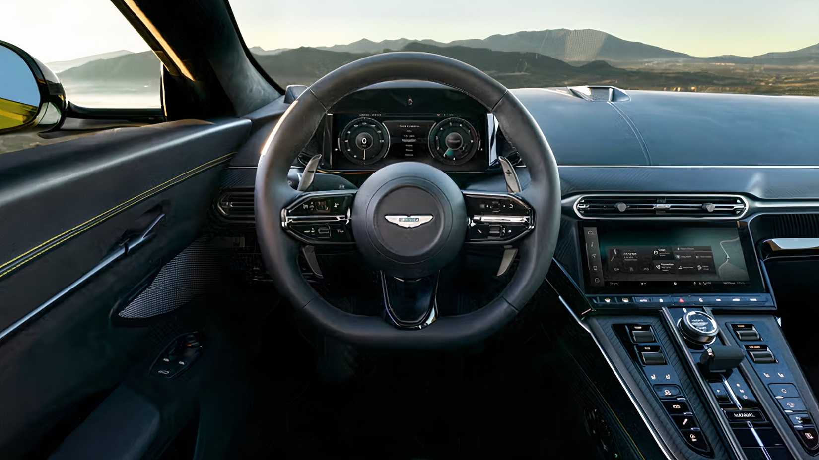 driver focused interior