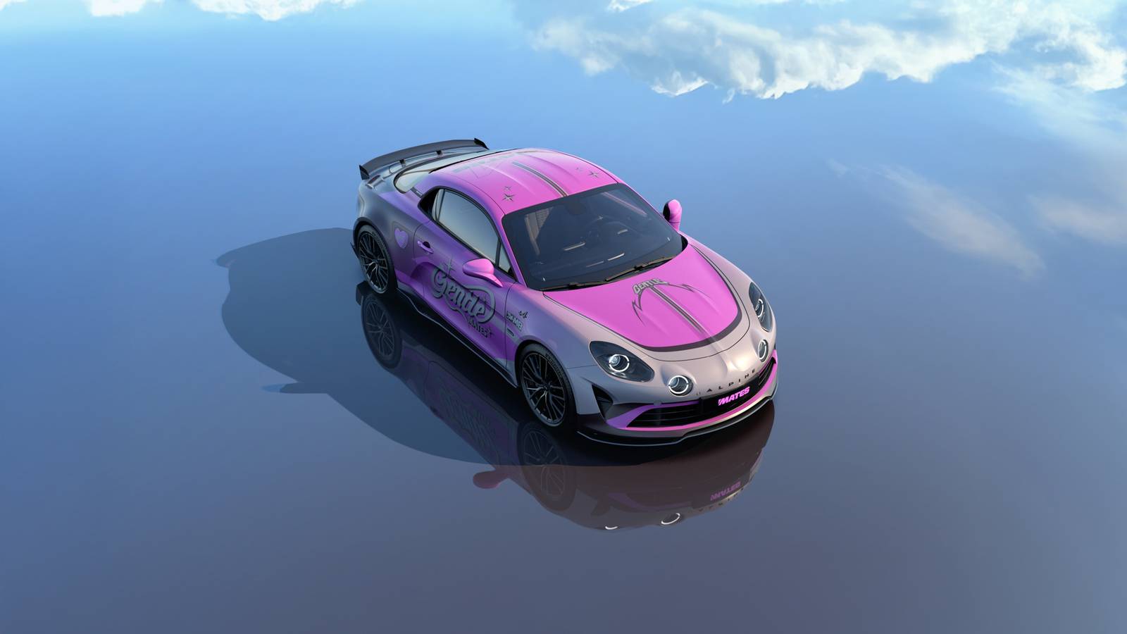 Alpine Unveils Rocket League, Gentle Mates Special Livery A110 GTS