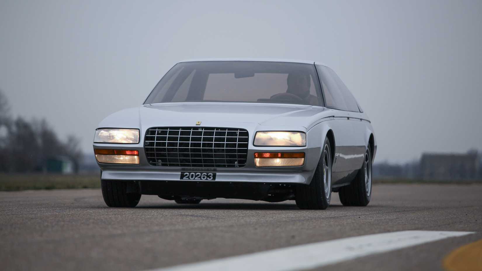 Pininfarina Presented The First Ferrari Sedan In 1980: Flat-12-Engined ...