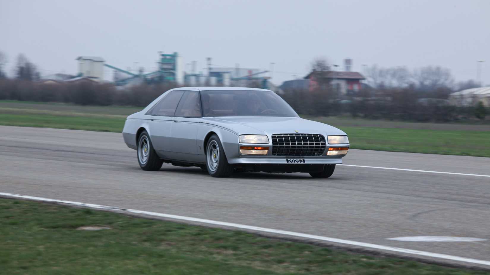 Pininfarina Presented The First Ferrari Sedan In 1980: Flat-12-Engined ...