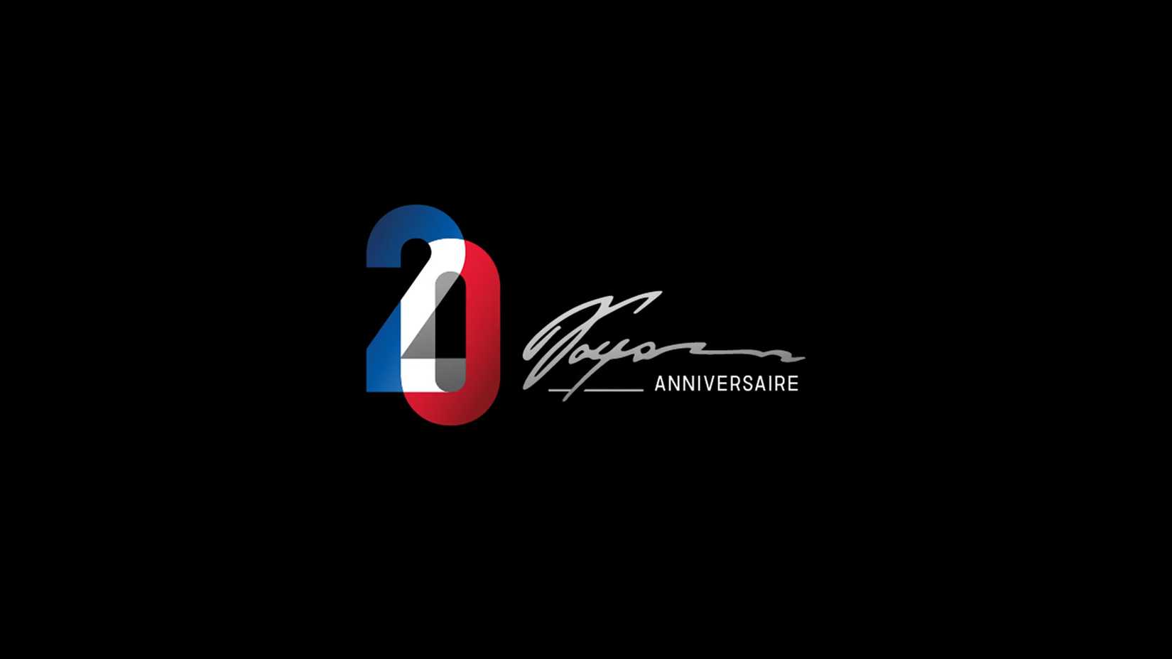 Bugatti Unveils 20 Years of Veyron Logo