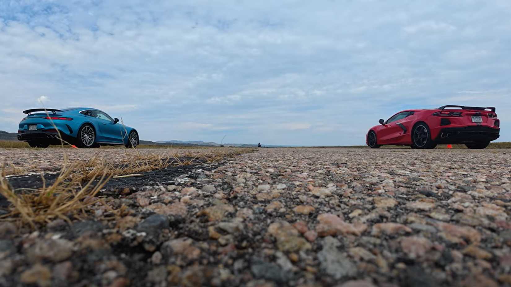 Watch A C8 Corvette Race A Mercedes-AMG GT 63 Coupe