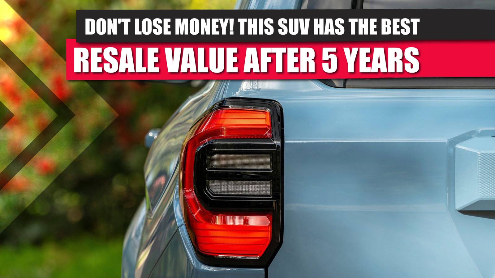 The SUV With The Best 5-Year Resale Value