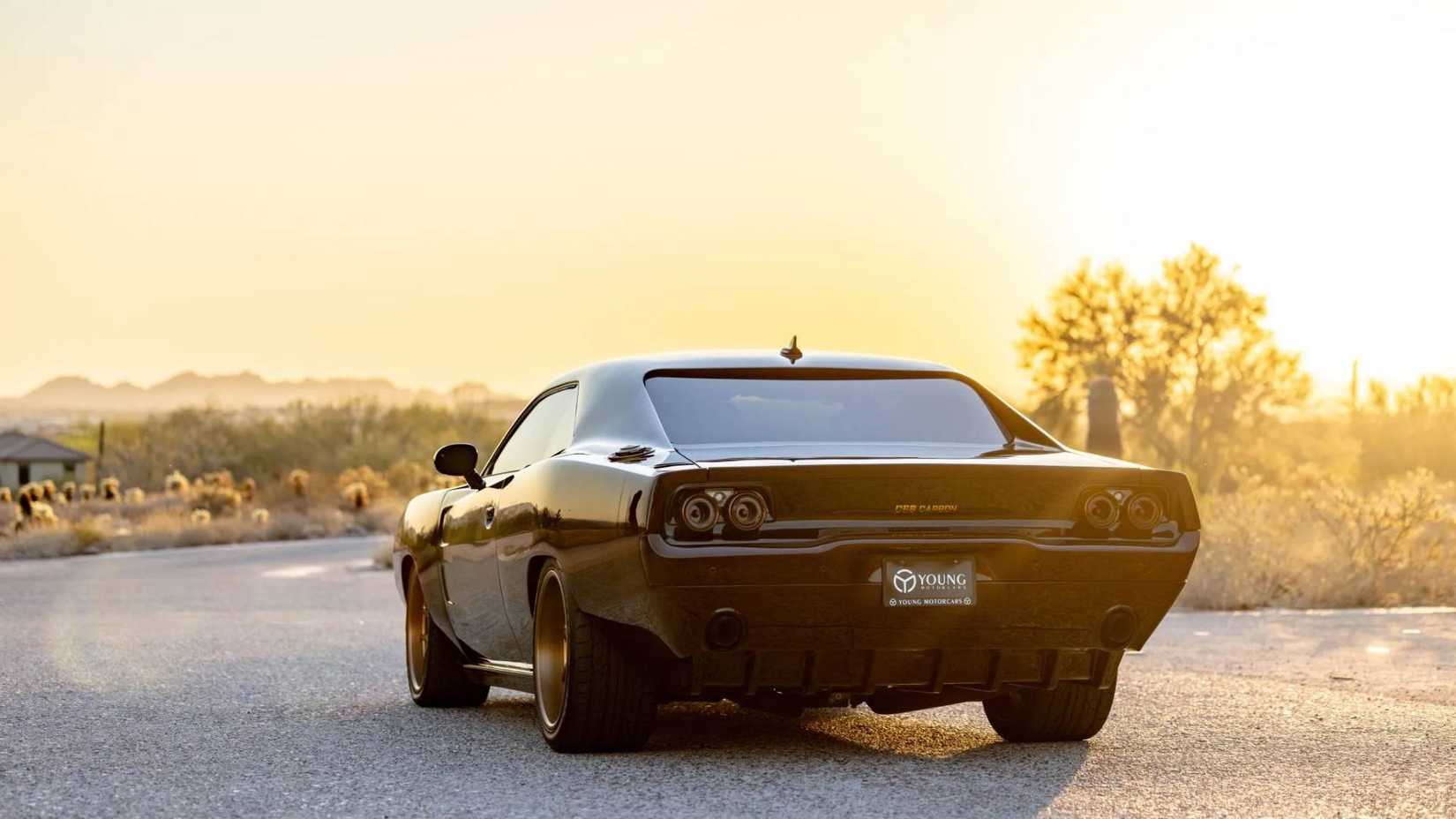 This Carbon Fiber ’68 Dodge Charger Restomod Packs a 1,000-HP Punch