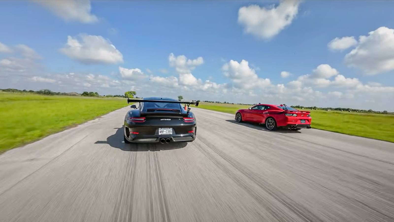 Porsche 991.2 GT3 RS Vs 1,200 HP Hennessey Camaro Zl1 1LE Resurrection