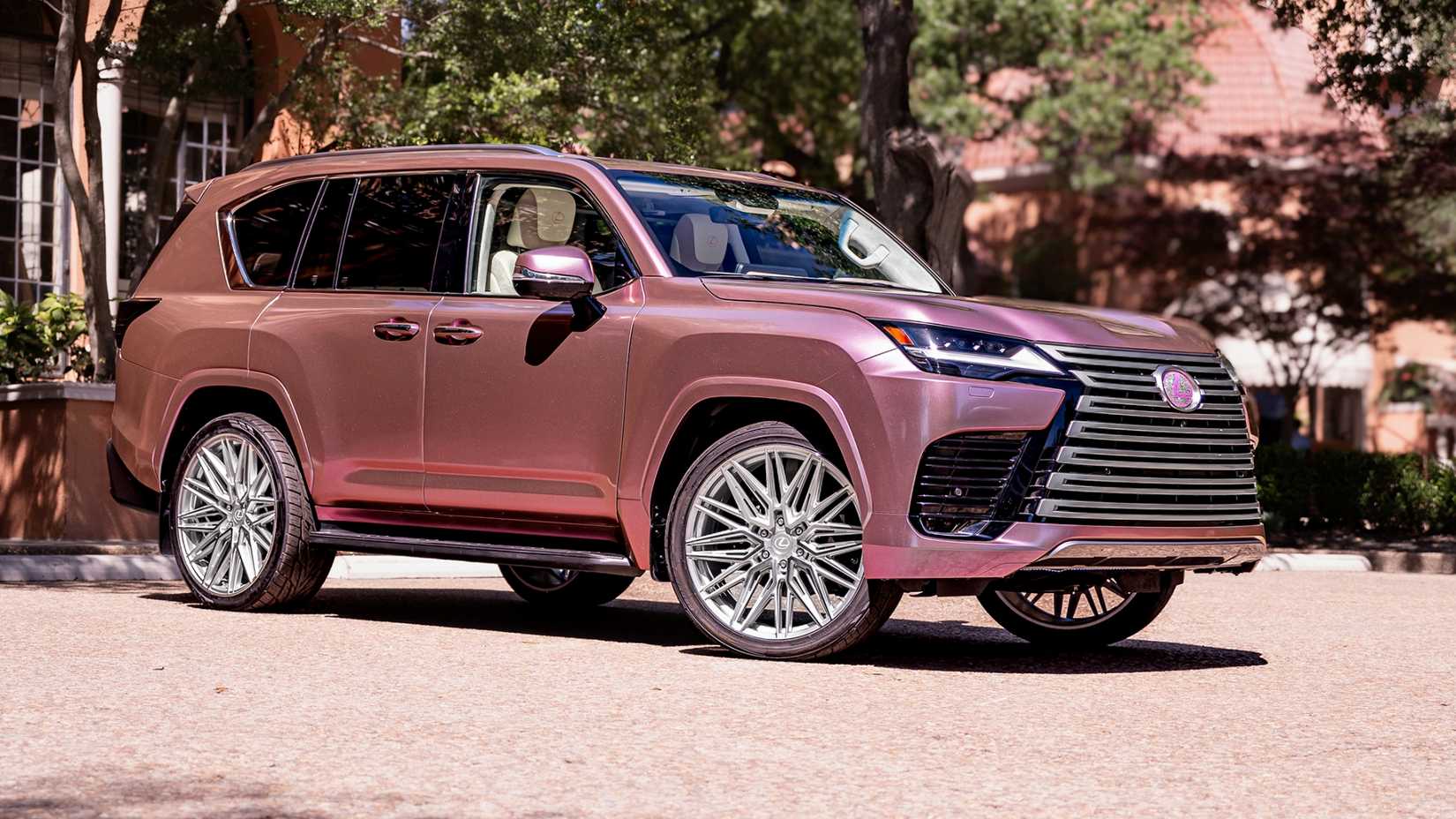The Lexus Glam LX Concept Looks Preposterous In Pink