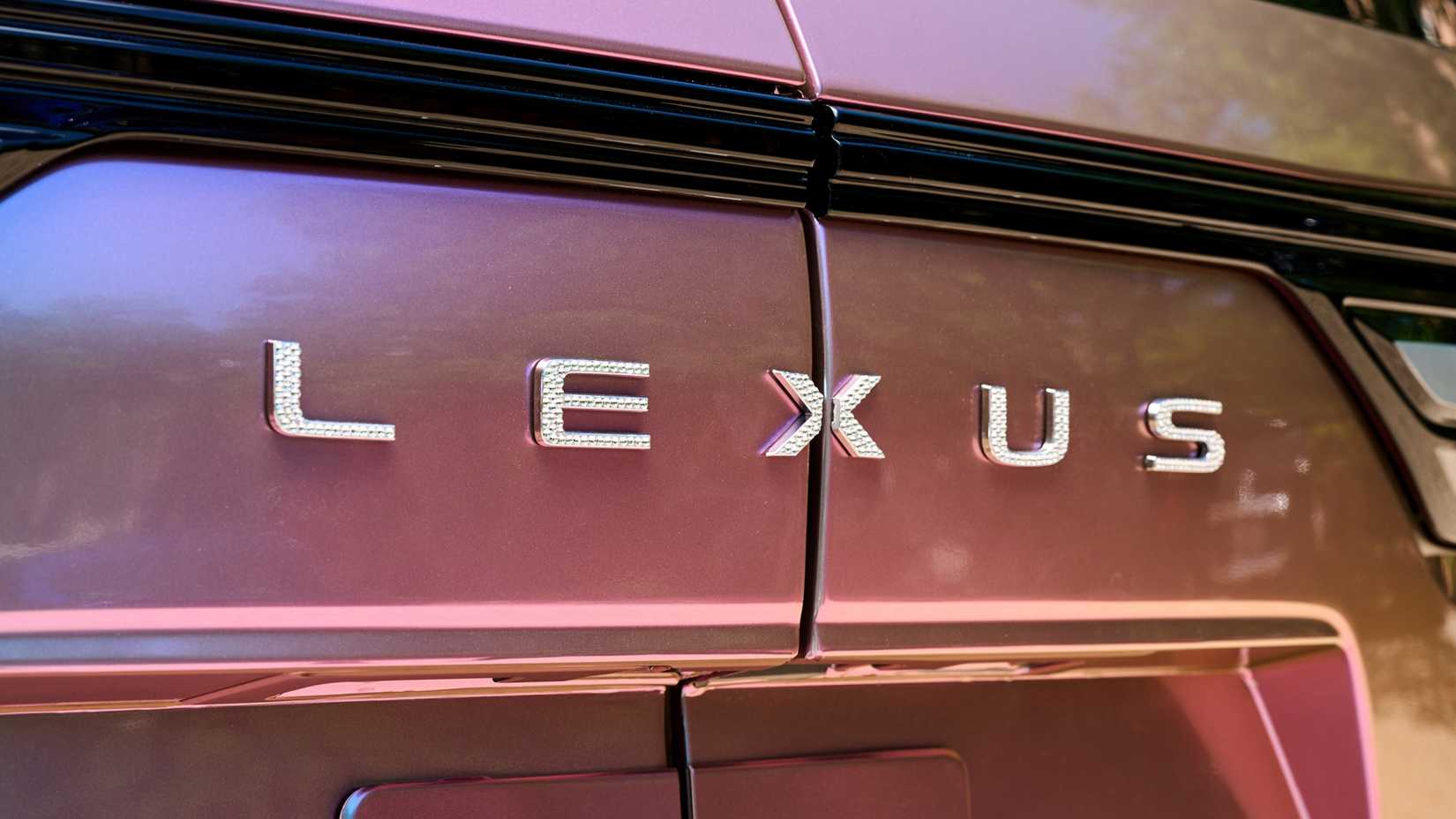 The Lexus Glam LX Concept Looks Preposterous In Pink