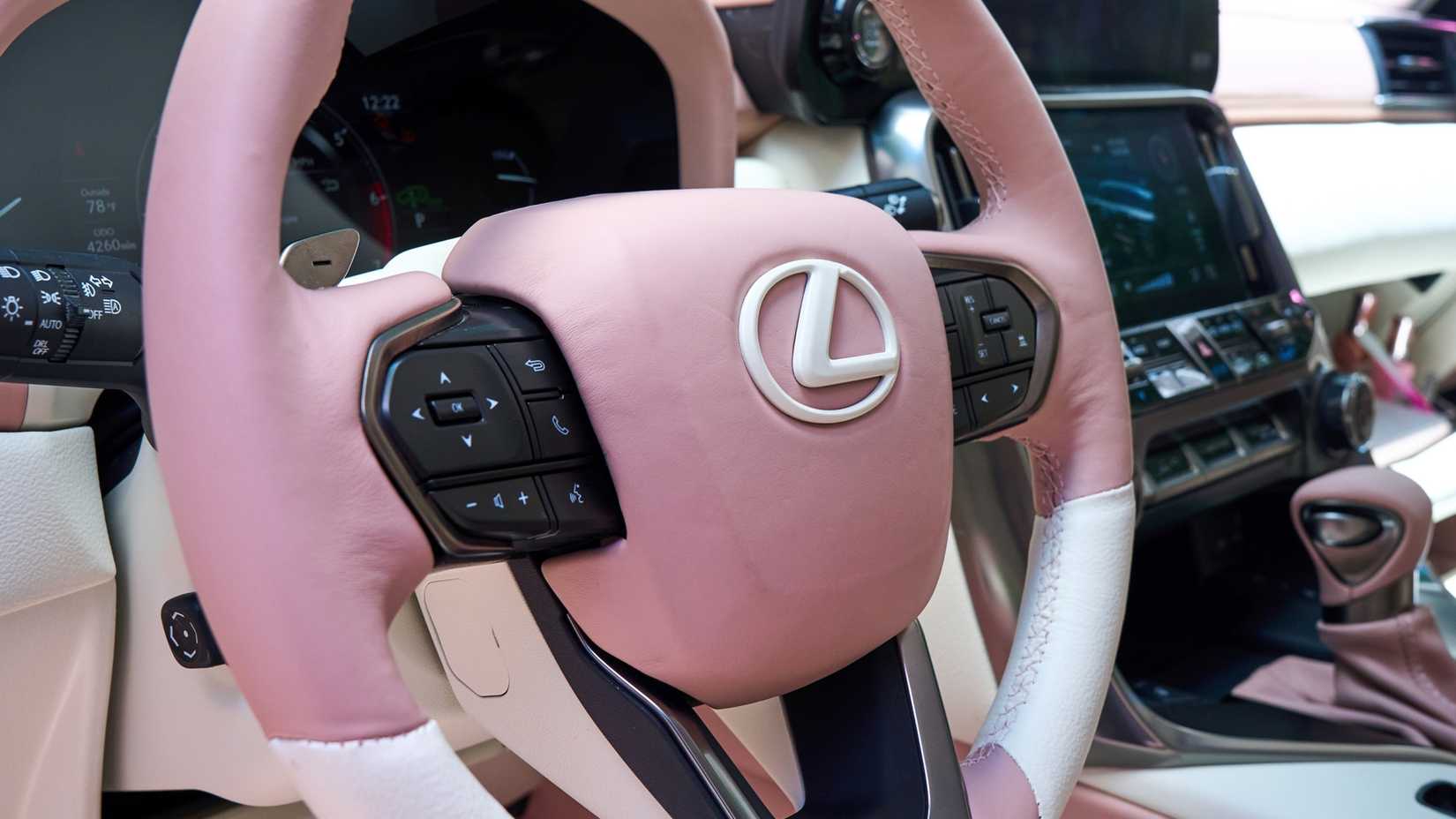 The Lexus Glam LX Concept Looks Preposterous In Pink