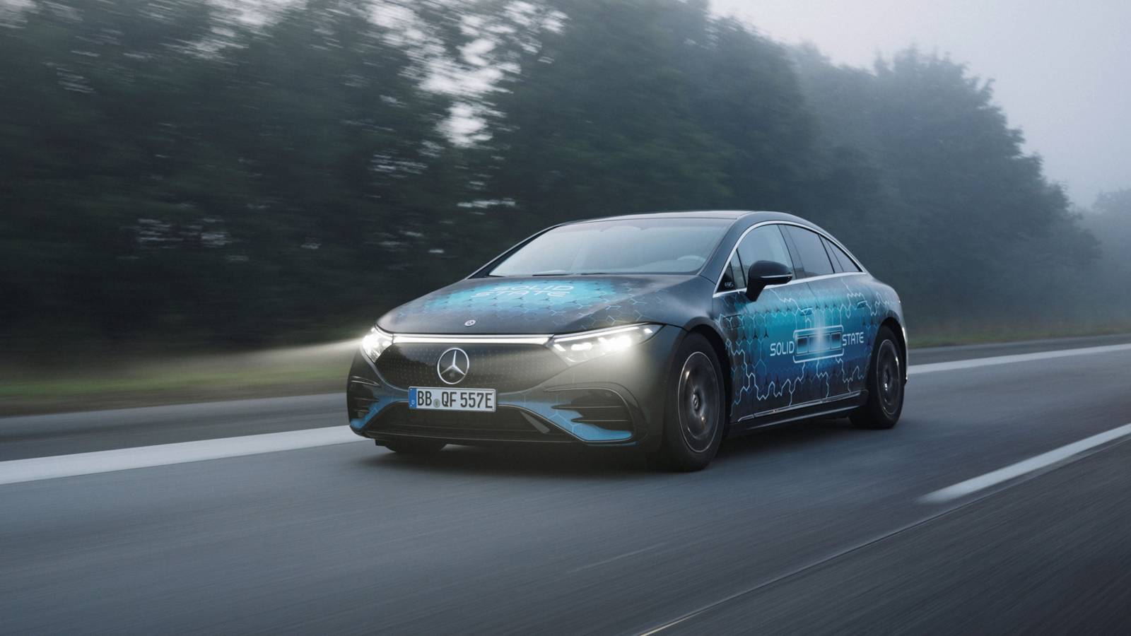 A Mercedes-Benz EQS Sedan With A Solid-State Battery Just Delivered ...