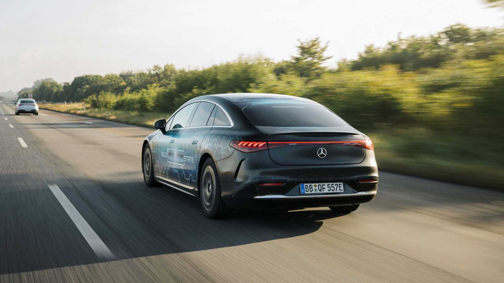 A Mercedes-Benz EQS Sedan With A Solid-State Battery Just Delivered ...