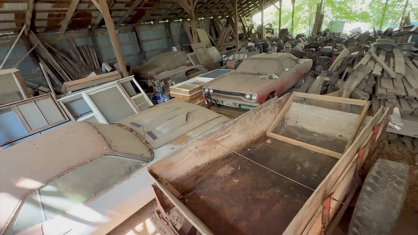 Barn Find Mopar Collection In Pennsylvania