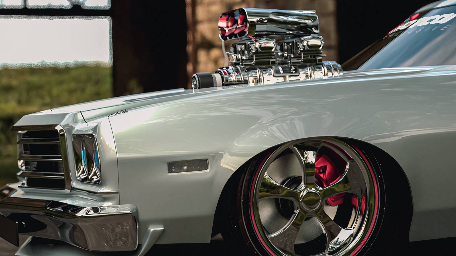 Radical Ranchero: A Blown ’73 Rendering That Redefines Restomods
