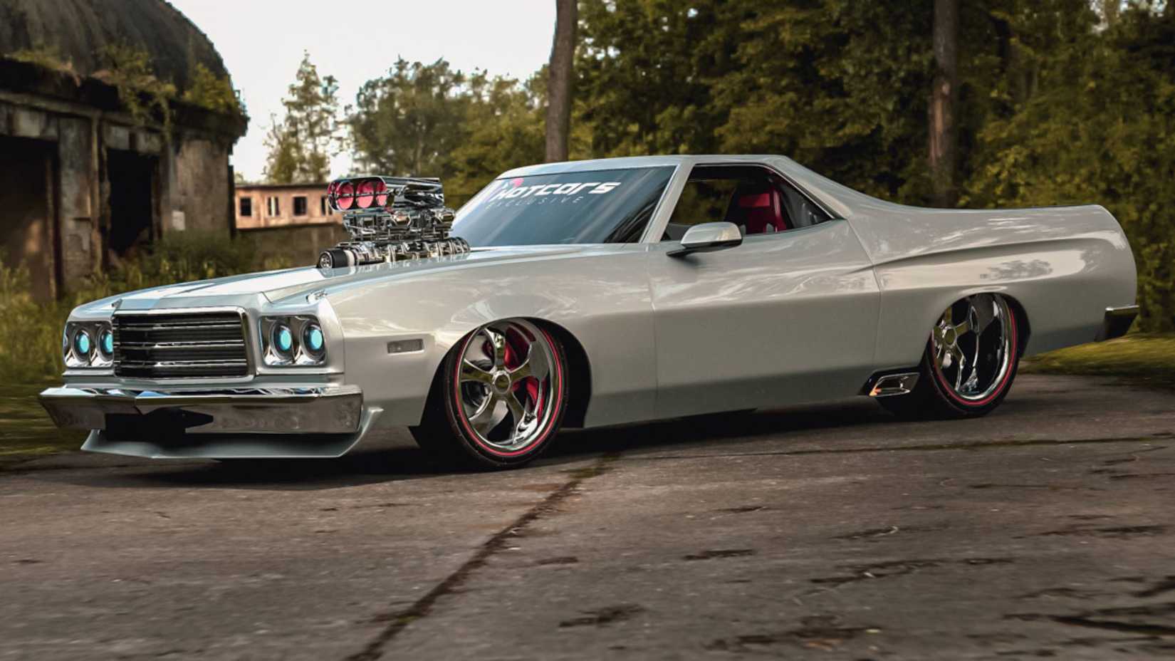 Radical Ranchero: A Blown ’73 Rendering That Redefines Restomods