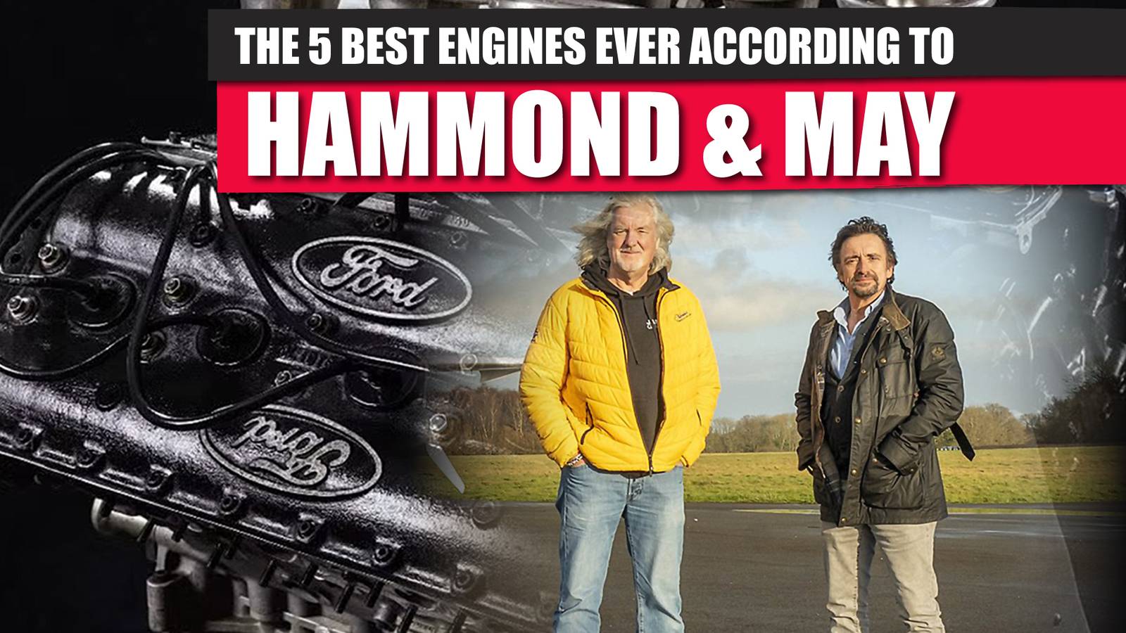 The 5 Best Engines Ever According To Richard Hammond And James May