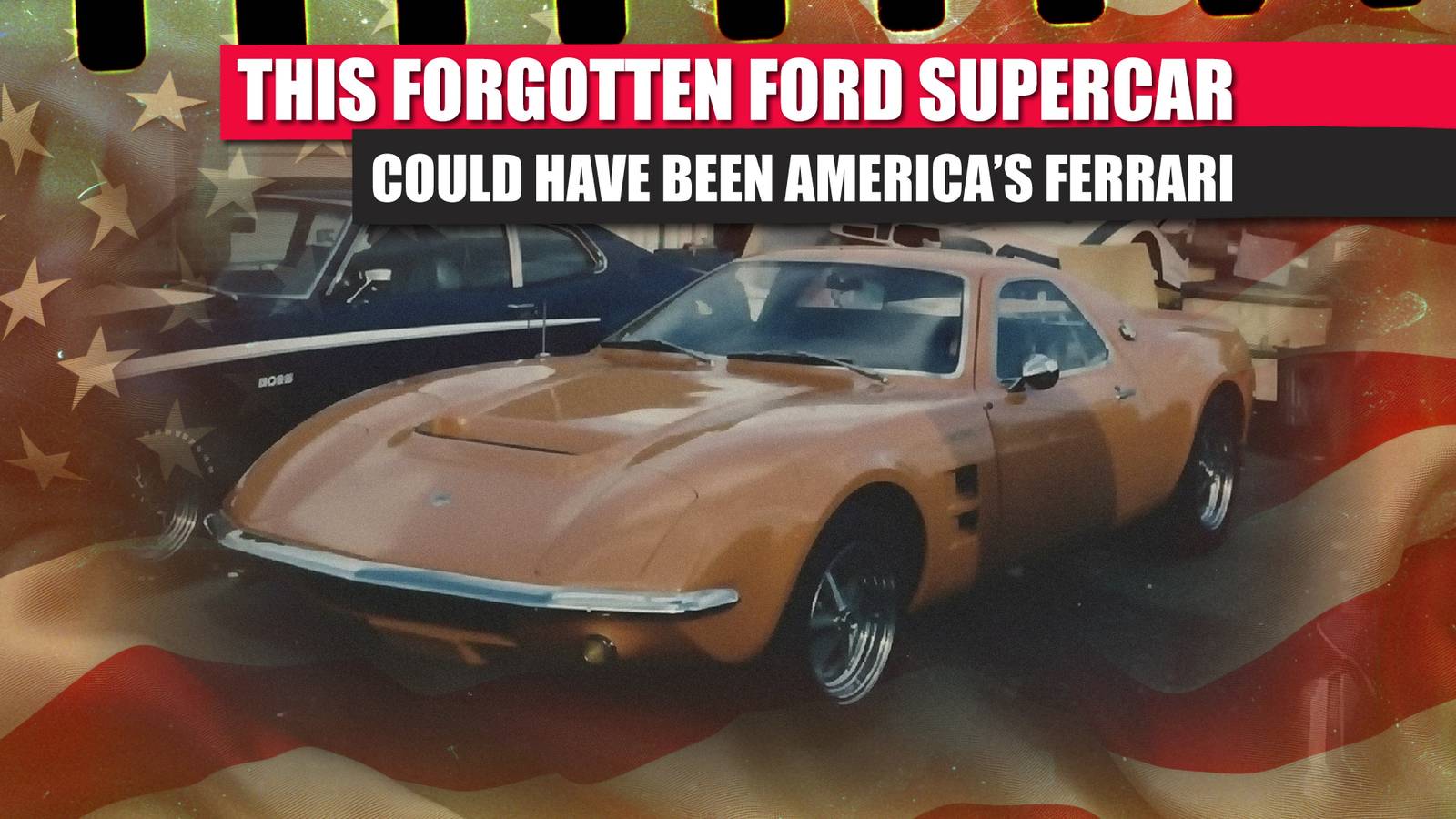 The Ford Mustang Mach 2 Concept Was Supposed To Go After Ferrari