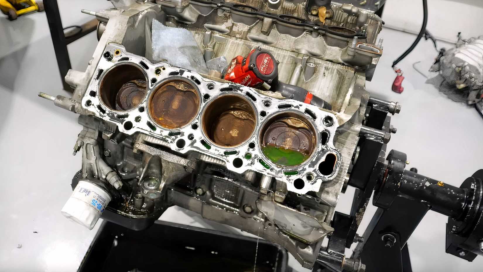 Watch a Toyota V8 Engine Get Dissected After A Brutal Failure