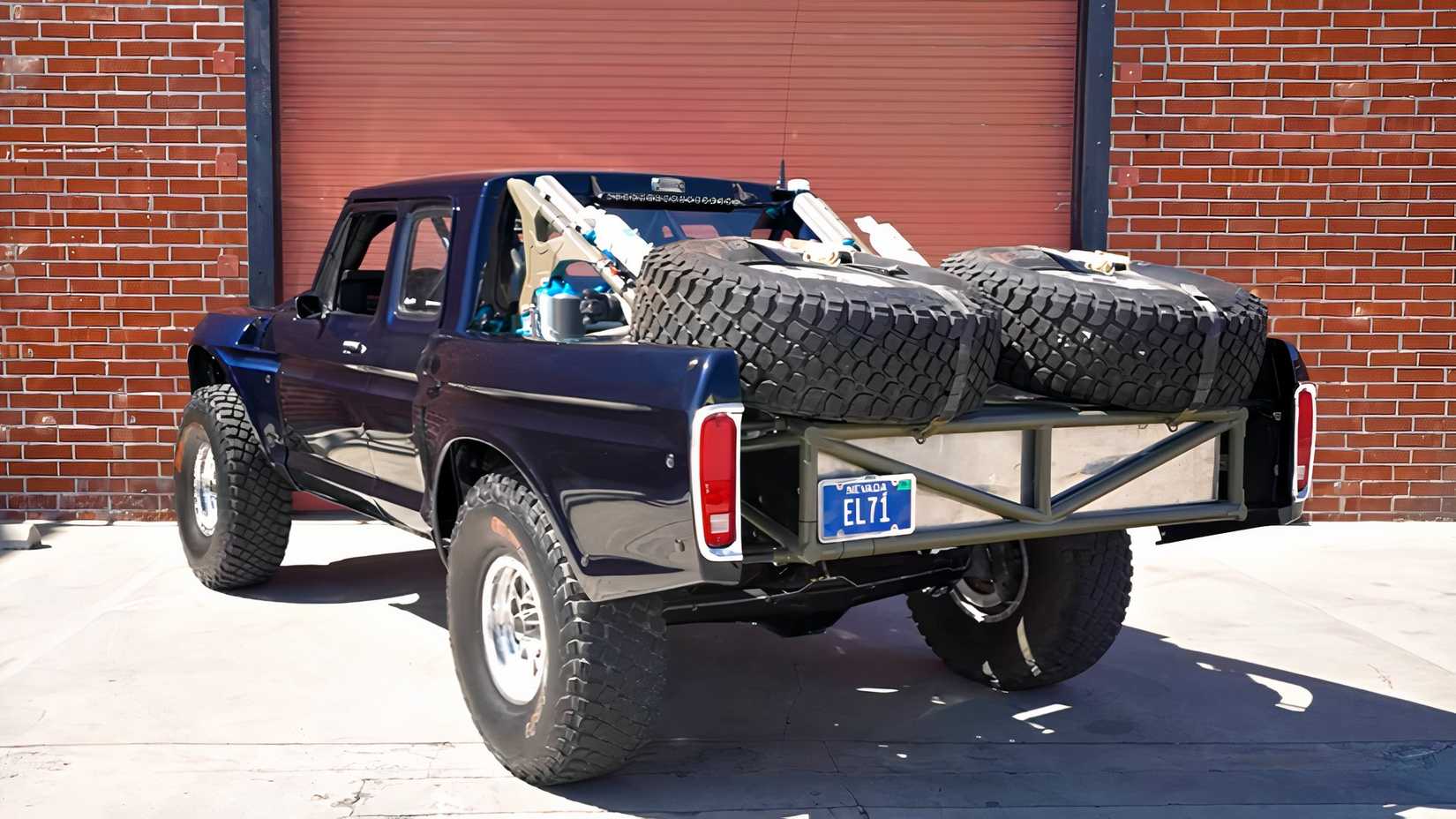 830-HP Classic Ford F-100 Pre-Runner Is Pure Off-Road Madness