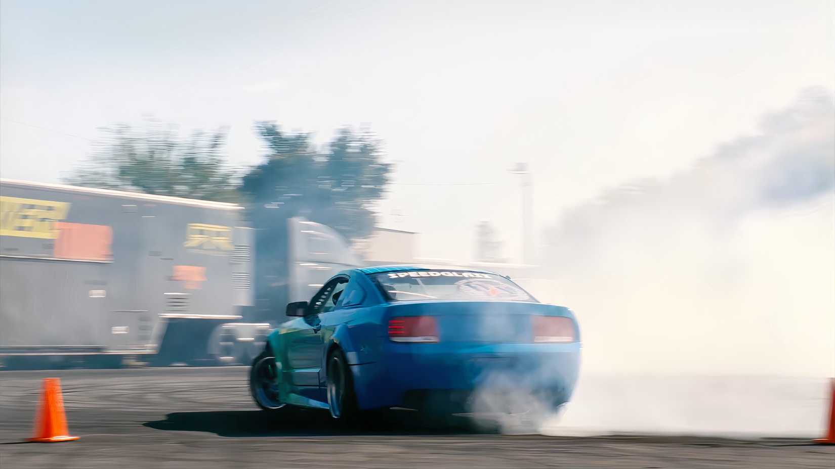 Classic Mustang Drift Car Makes A Spectacular Comeback
