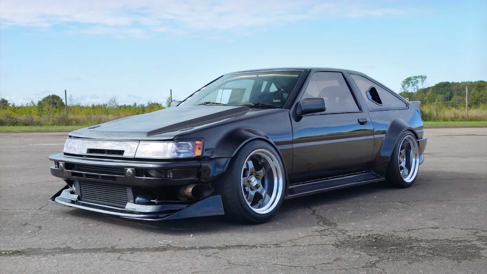 Lexus V8 And Carbon Kevlar Turn This AE86 Into A Monster