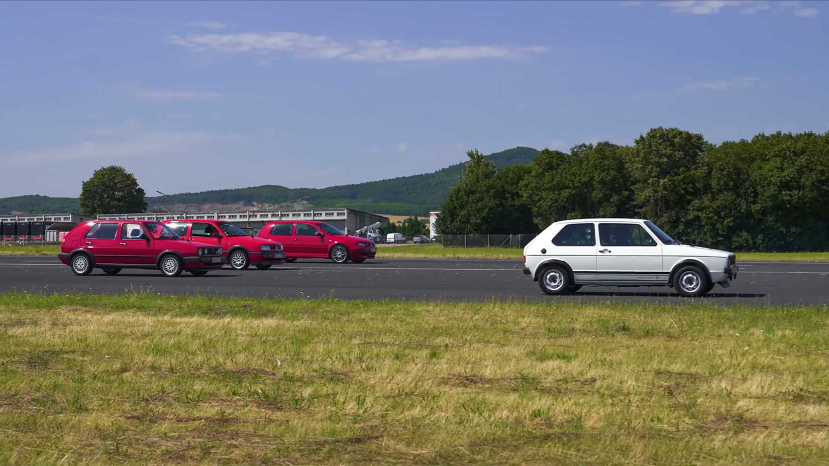 Every Golf GTI Drag Race Crowns Volkswagen’s Fastest Hot Hatch