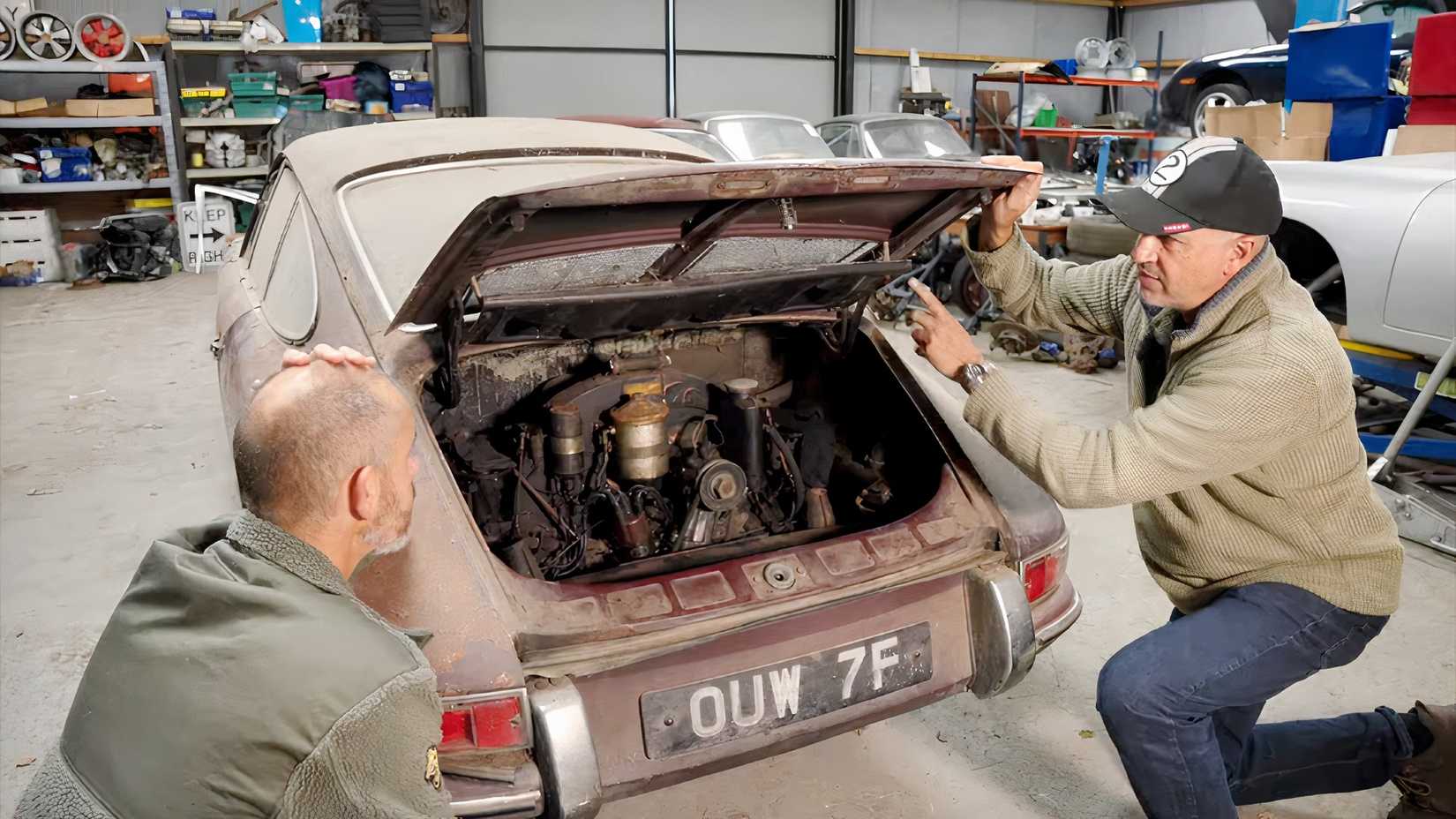 Rare Porsche 912 Barn Find Starts And Drives After 46 Years