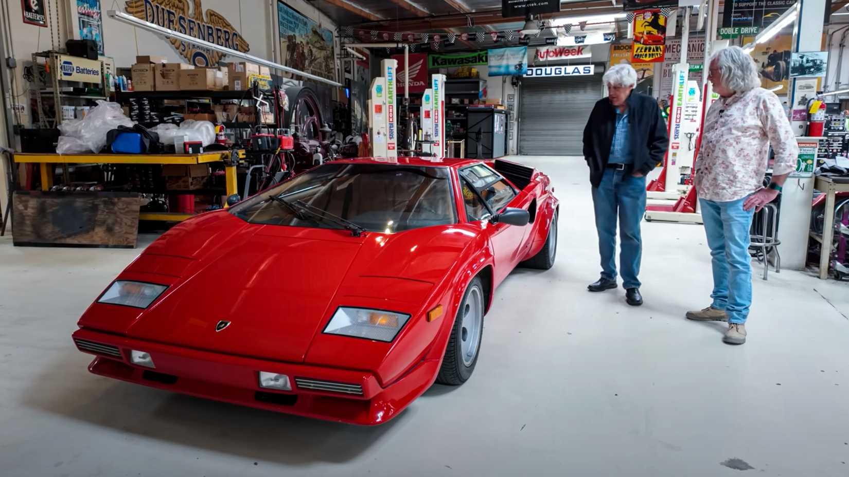 Jay Leno’s Lamborghini Countach LP500 Is James May’s Dream Supercar