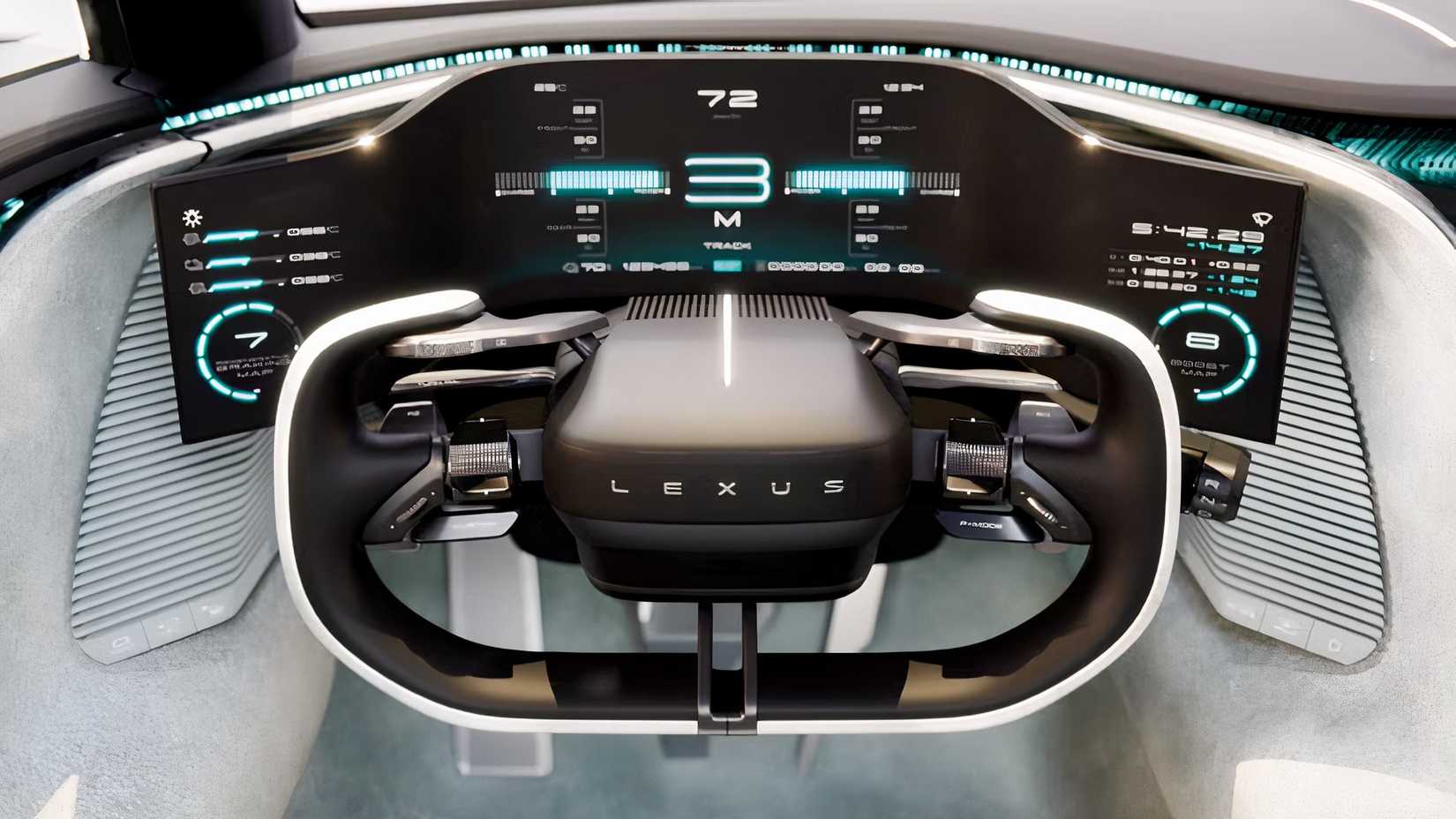 Lexus Sport Concept Reveals Driver-Focused Interior At Japan Mobility Show